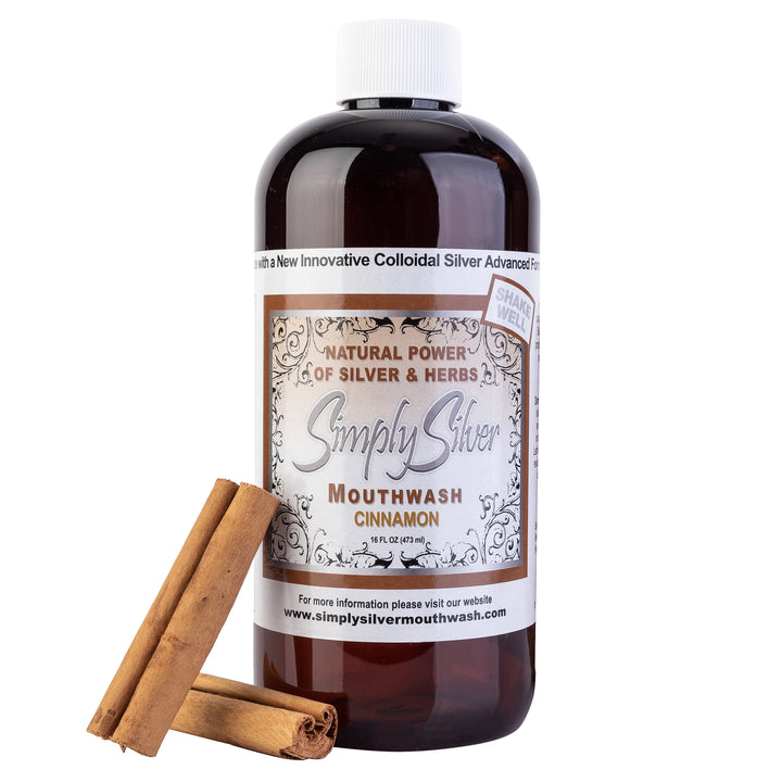 Simply Silver Mouthwash - Organic & Natural Mouthwash for Teeth & Gums